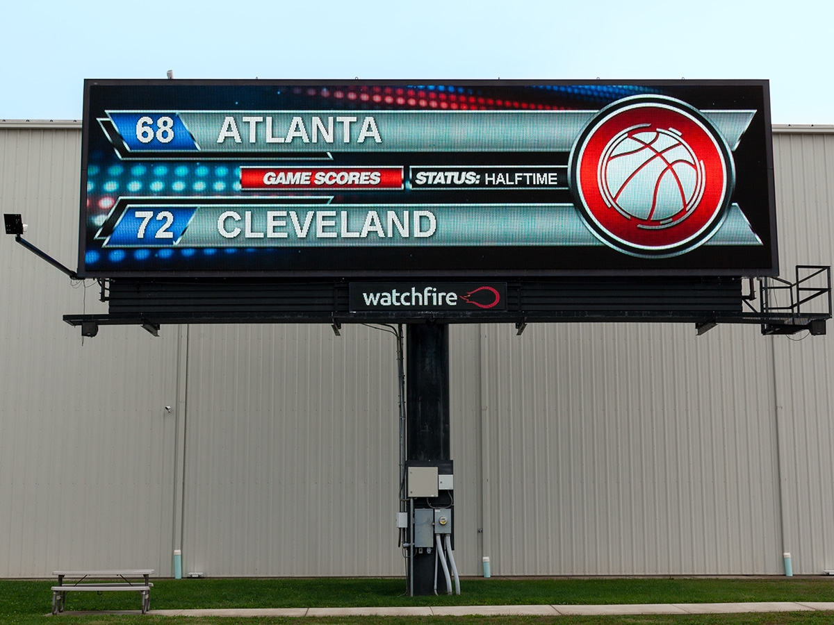 Use Your Digital Billboard to Display Scores from Pro Basketball Games ...