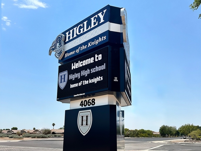 Higley High School | Watchfire Signs