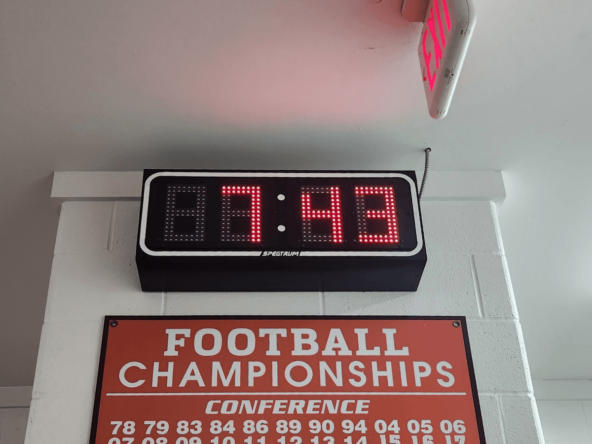Locker Room Clock | Watchfire Signs