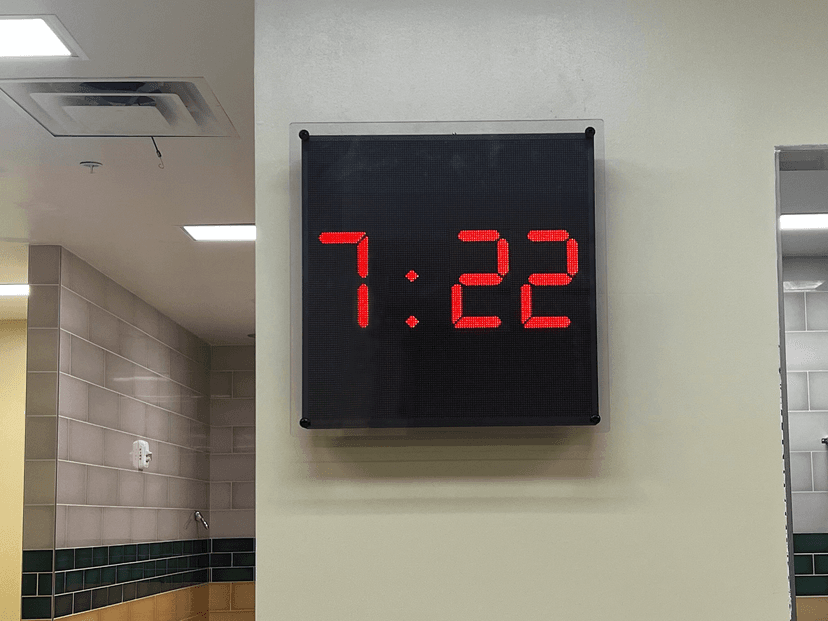 Locker Room Clock | Watchfire
